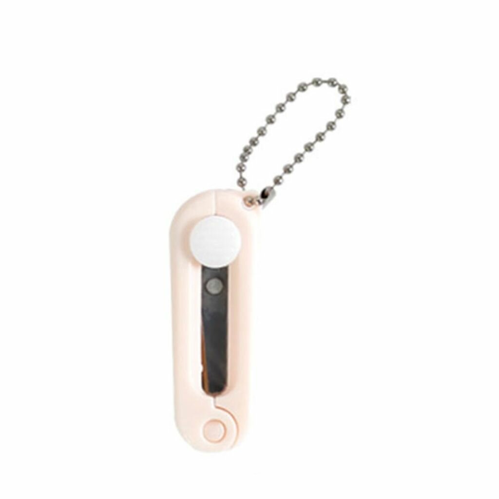 Мини-ножницы Morandi с брелоком, складная телескопическая маленькая поделка из нержавеющей стали