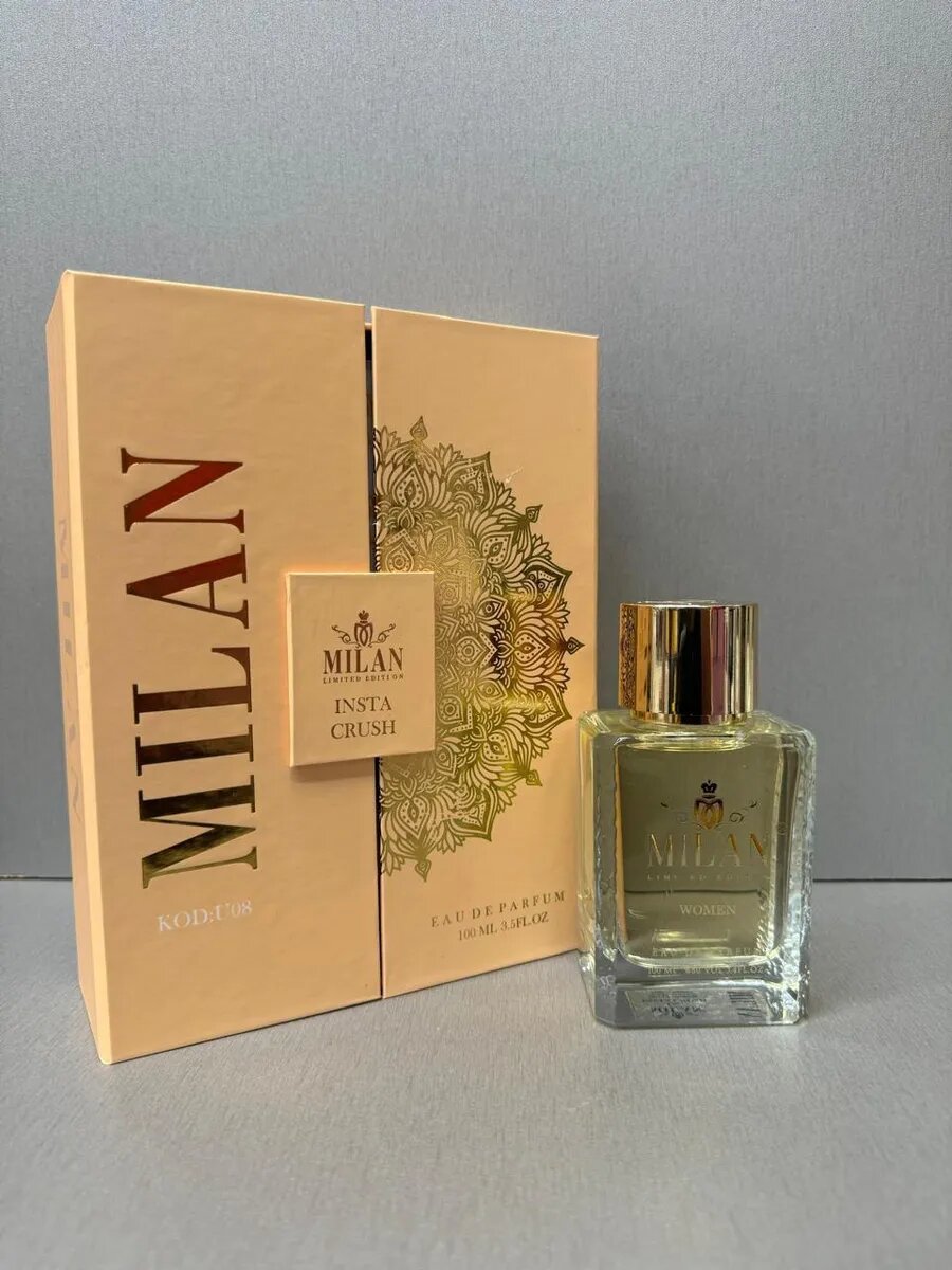 Духи Милан Instant Crush, 100 мл, унисекс, цветочные, стойкий аромат