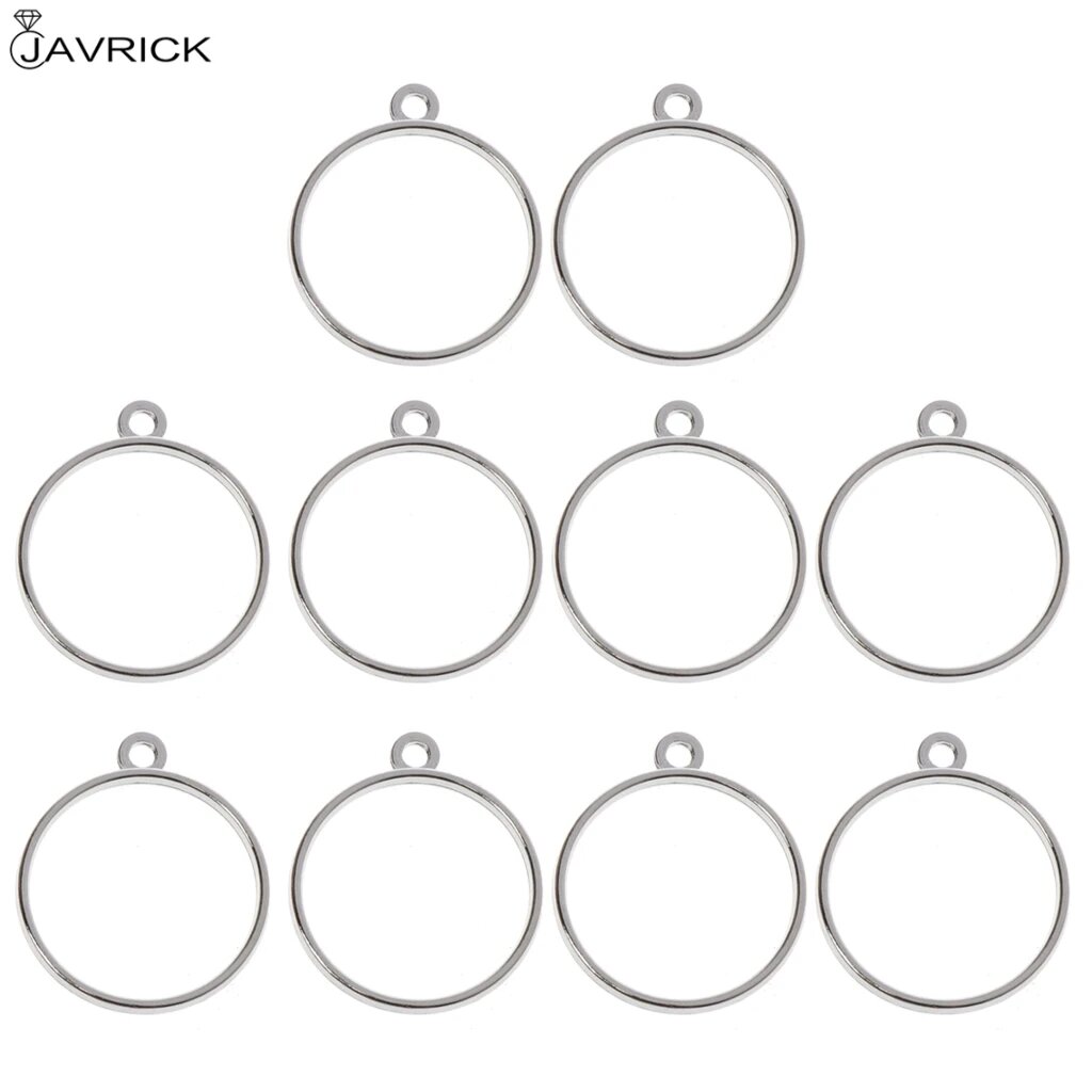 Металлические круглые заготовки JAVRICK, Silver