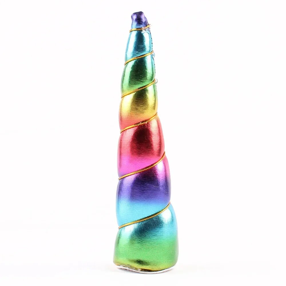 Рог единорога rainbow, заколки для волос Nishine, 3 шт