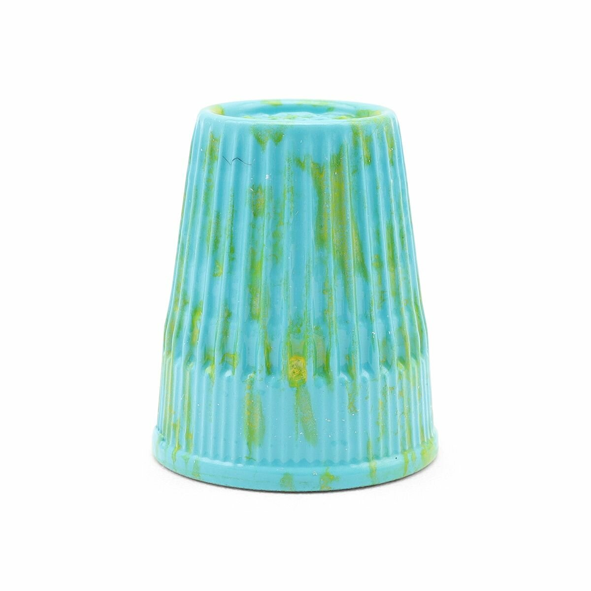 431156 Напёрсток размер М, металл, мятный, Love Prym