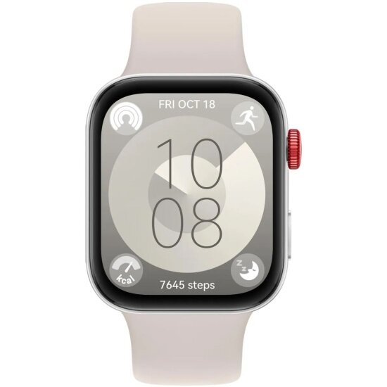 Смарт-часы Huawei WATCH FIT 3 Active Белый，Тонкий и большой экран, длительное время автономной работы