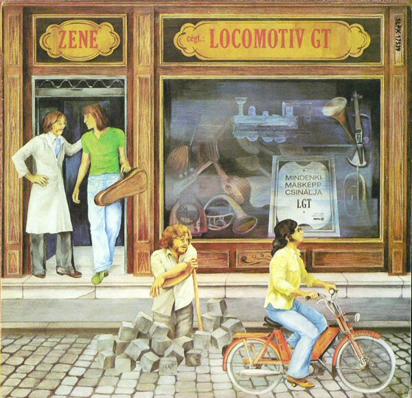LOCOMOTIV GT Zene (Mindenki Másképp Csinálja) (Виниловая пластинка)
