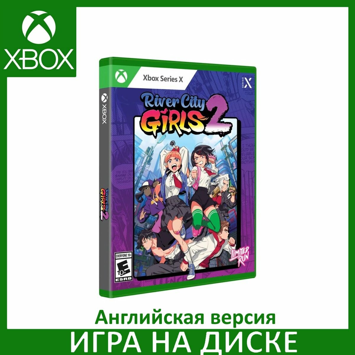 Игра River City Girls 2 (Limited Run) Xbox One Диск на Xbox One Английская версия