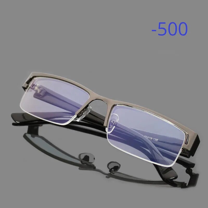 VANLOOK мужские очки для близорукости в полуоправе