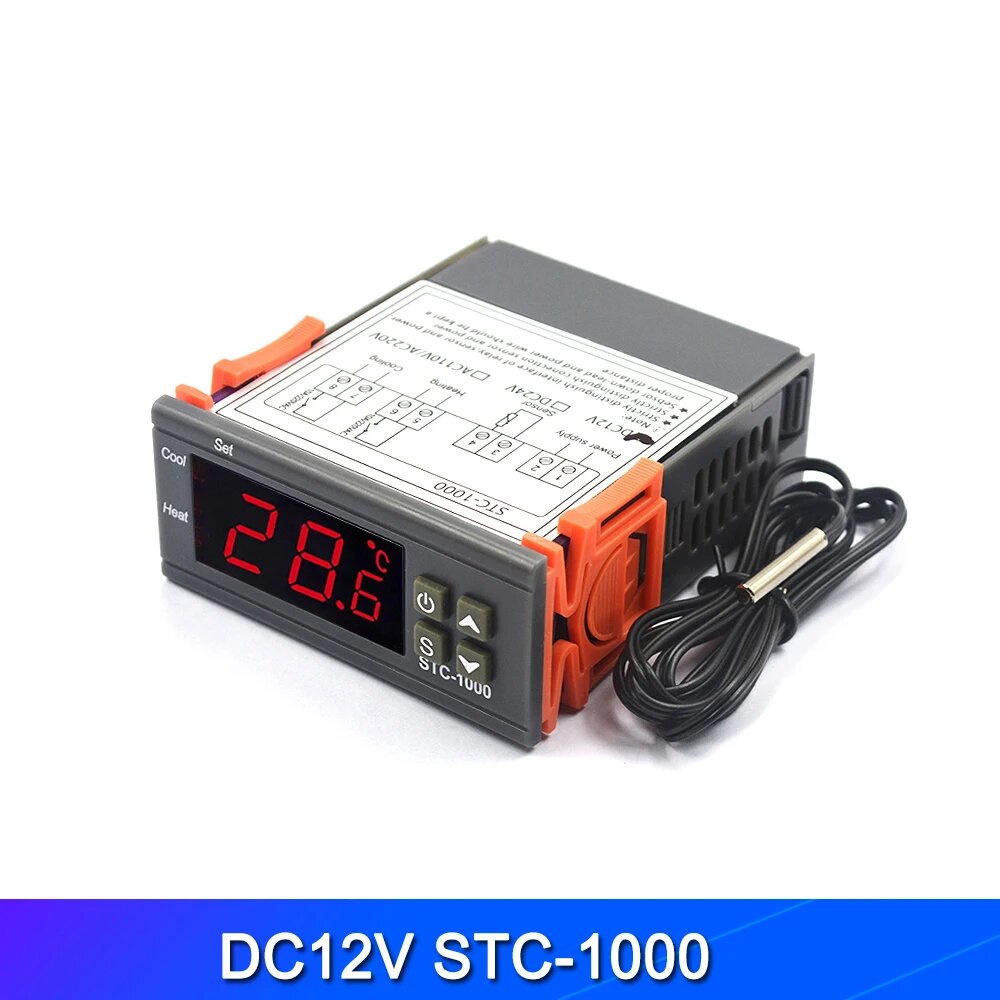 Терморегулятор STC-1000 DC-12V
