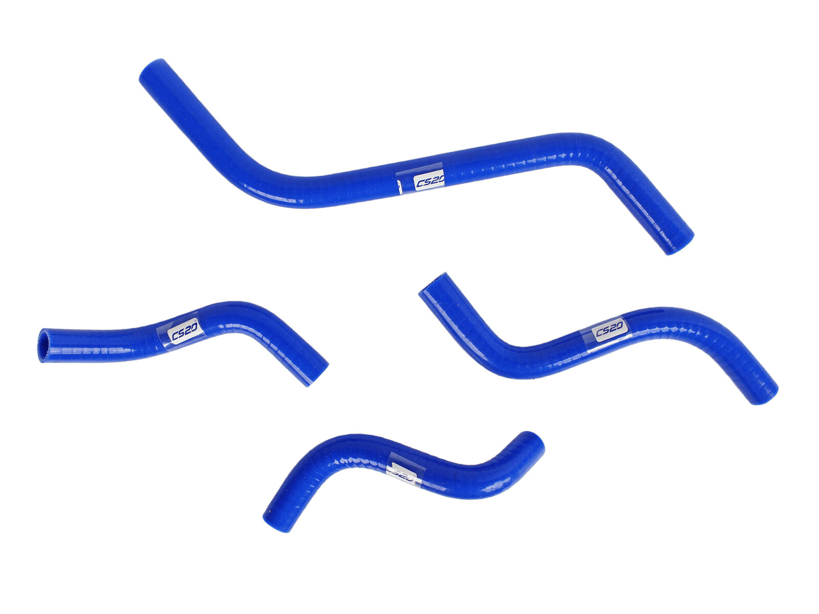 Патрубок ВАЗ-2108 отопителя комплект 4 штуки силикон Profi CS-20