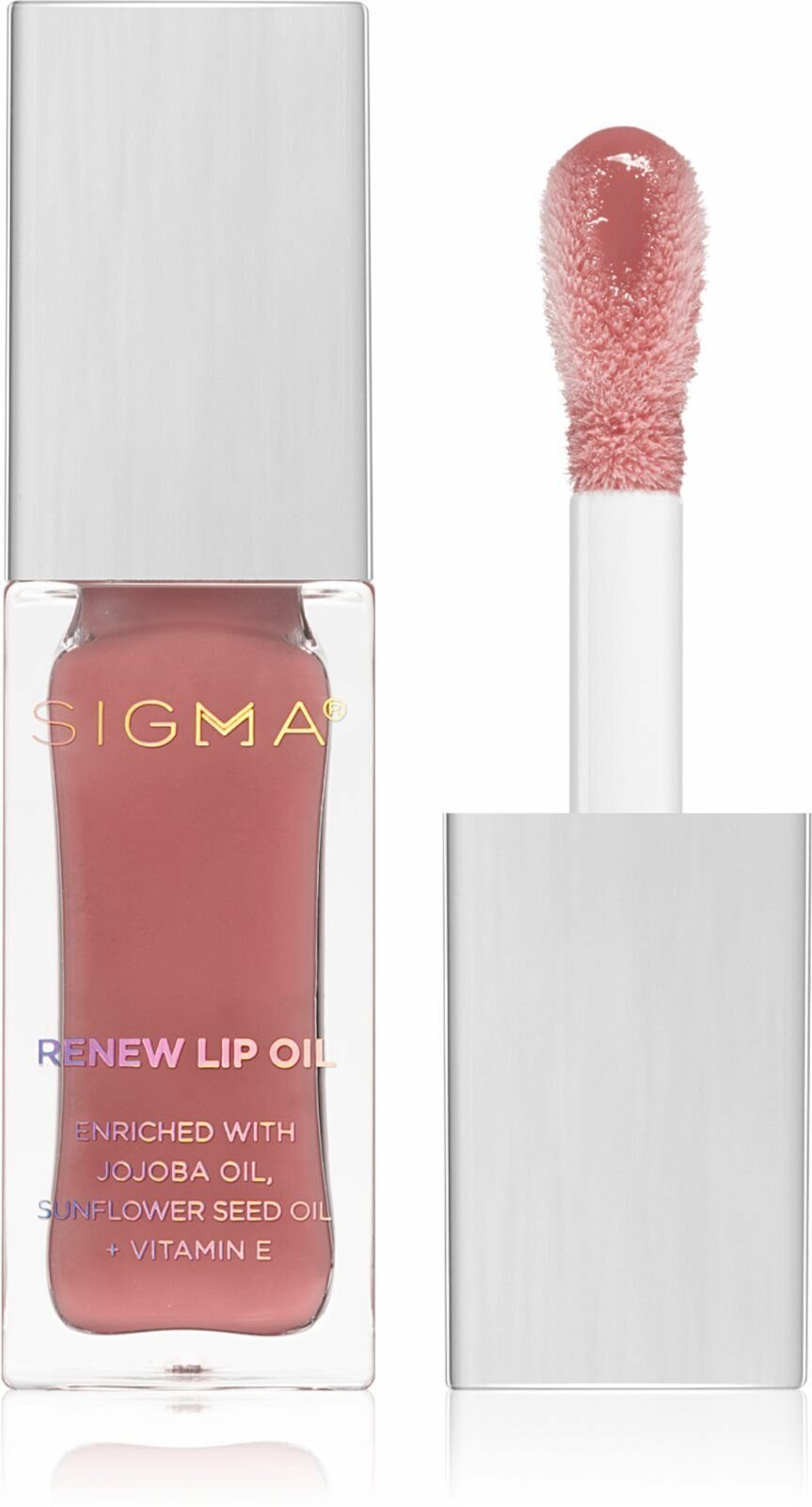 Sigma Beauty увлажняющее и сияющее масло для губ Renew Lip Oil shade Tranquil 5,2 g
