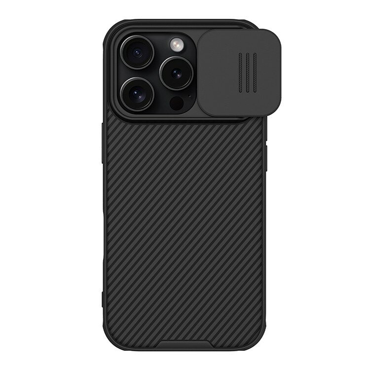 Nillkin чехол с защитой камеры для iPhone 16 Pro Max, CamShield Pro черный