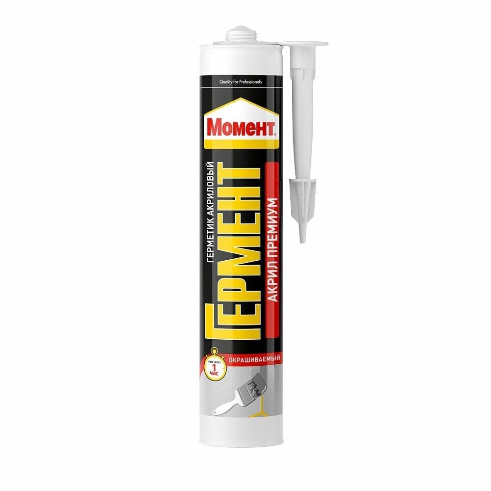 Герметик акриловый Момент Гермент Премиум (420гр)