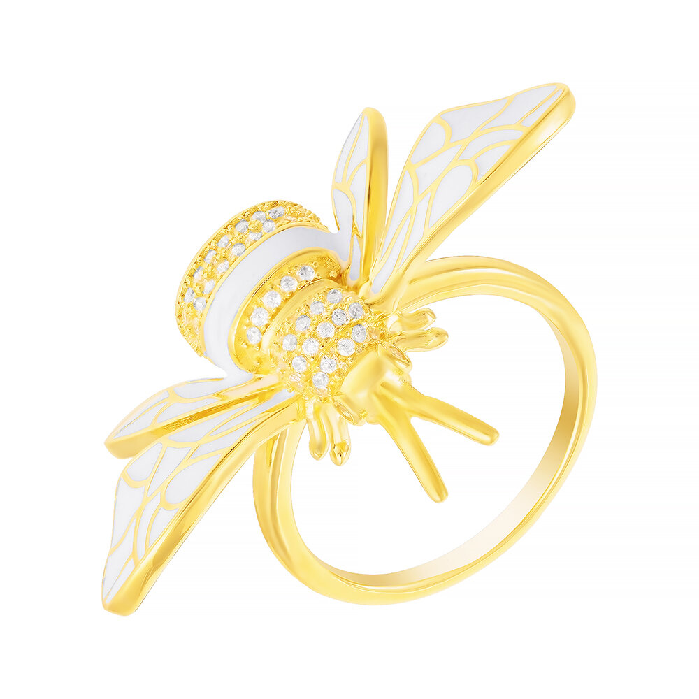 Кольцо, серебро, 925 проба