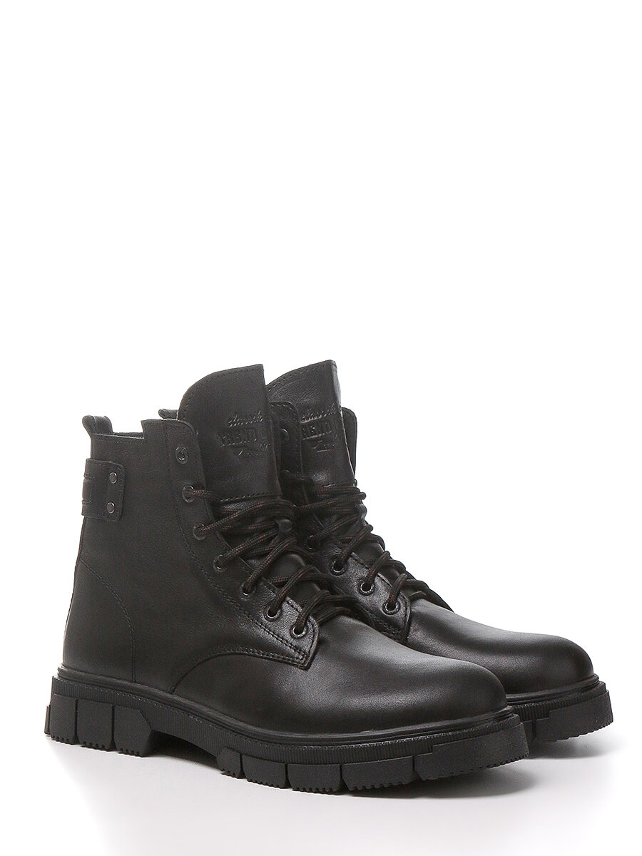 Ботинки зимние натуральная кожа мужские утепленные 2025-2026