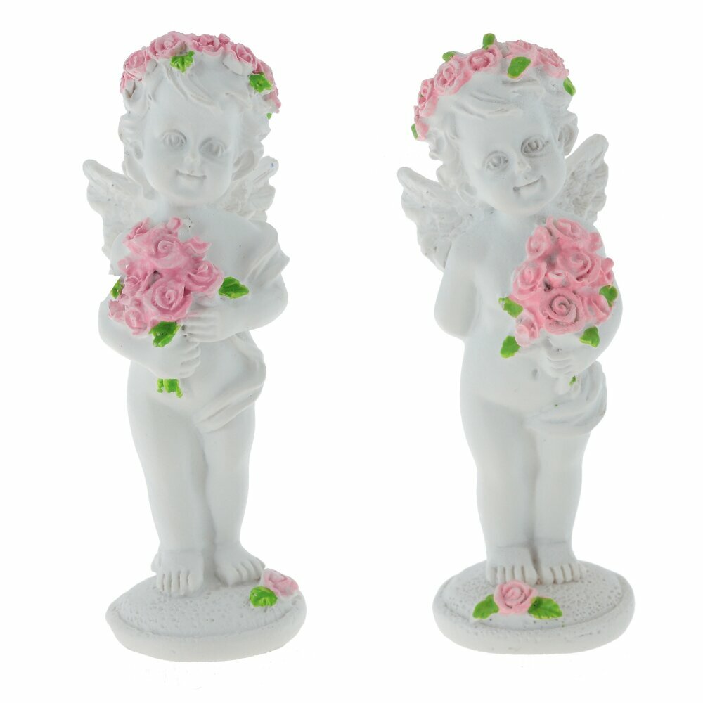 Фигурка декоративная "Ангел", L3,5 W3,5 H10,5 см, 2в.