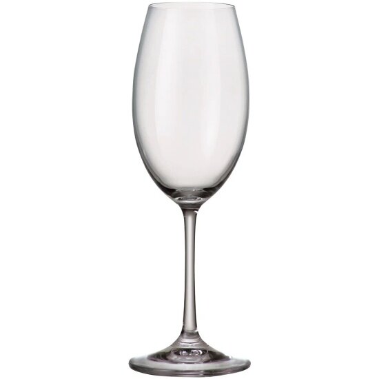 Набор бокалов для белого вина Crystal Bohemia MILVUS, 300 мл (набор 6 шт.)