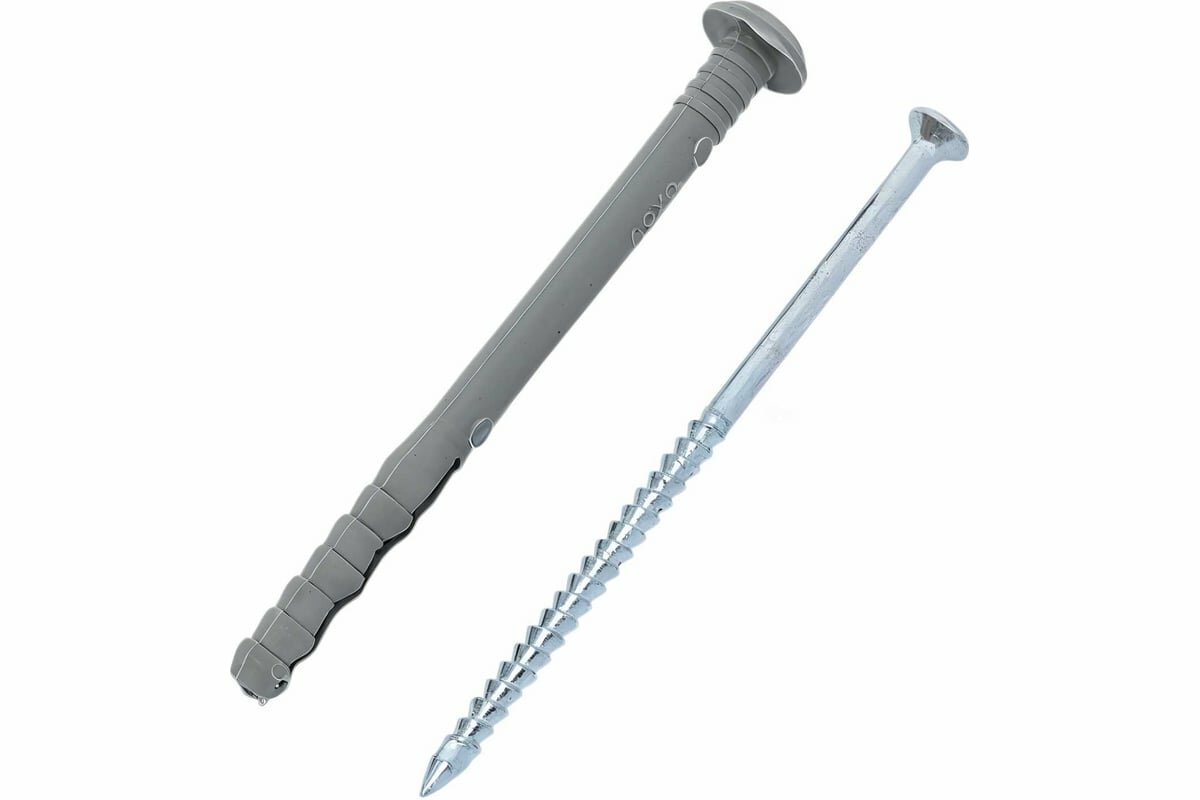 Дюбель-гвоздь Gigant 6x80 грибовидная манжета полипропилен 100 шт 123865