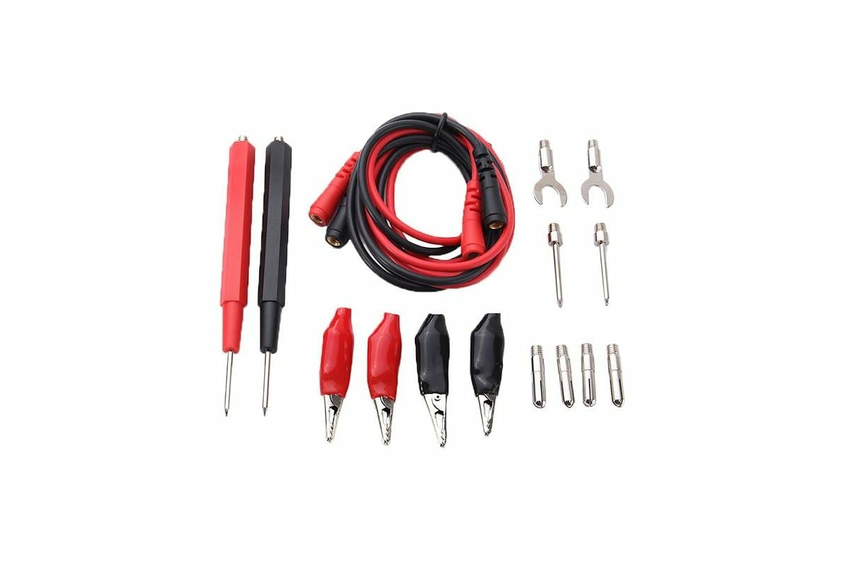 REXANT Basic 13-3035 Набор щупов со сменными насадками для электроизмерений и ремонта