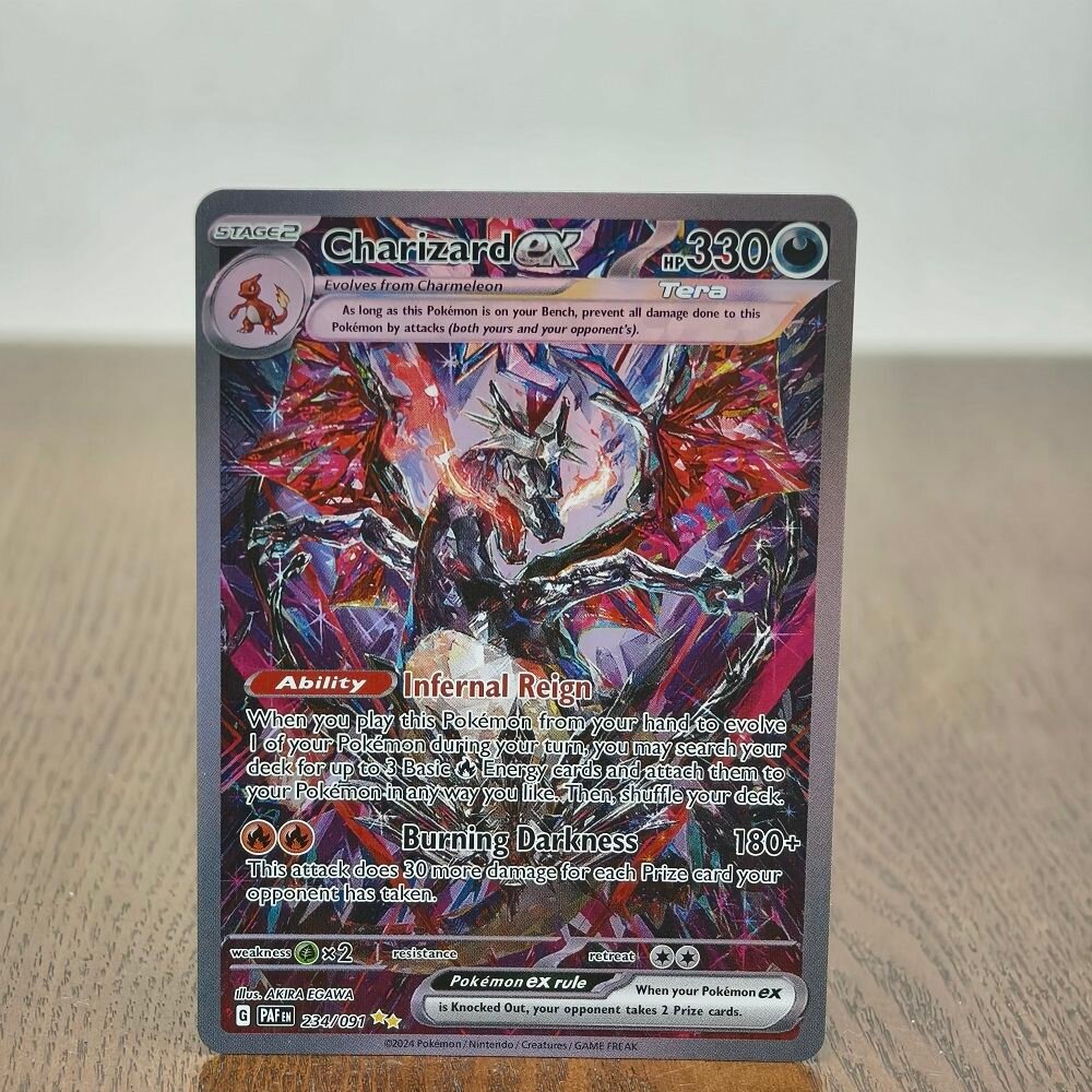 Оригинальная коллекционная карточная игра Pokemon hydreigonex kingdraex charizardex celebi venusaur