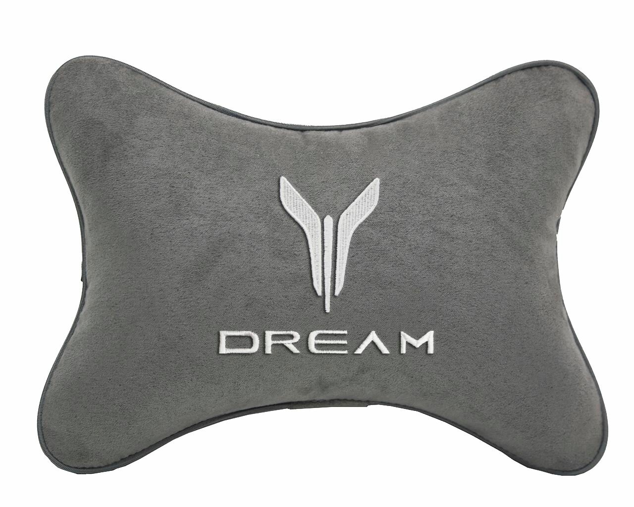 Подушка на подголовник светло-серая алькантара VOYAH Dream