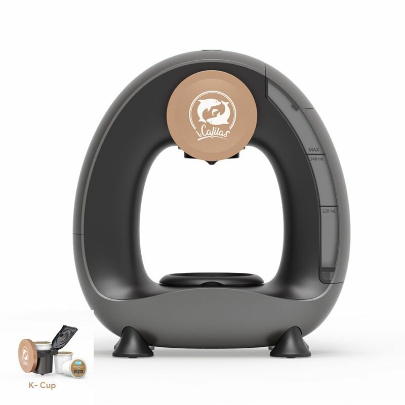 Кофемашина Caffitaly, сенсорное управление, нержавеющая сталь