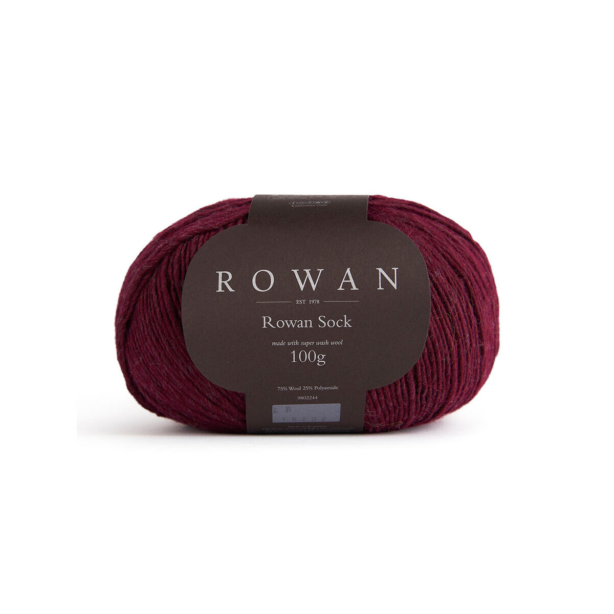Rowan Sock /Рован Сокс/ пряжа Rowan, 9802244 (008, ruby (рубин), красный)