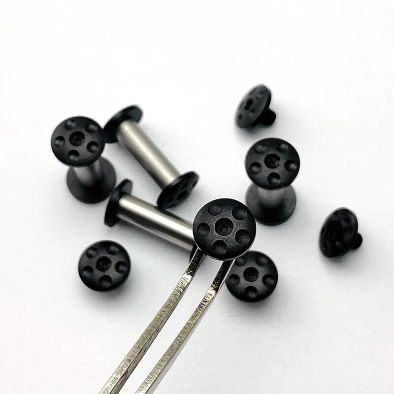 TYSEEK Винты для рукоятки ножа M3.5 4 комплекта Suit 6MM Hole Size2