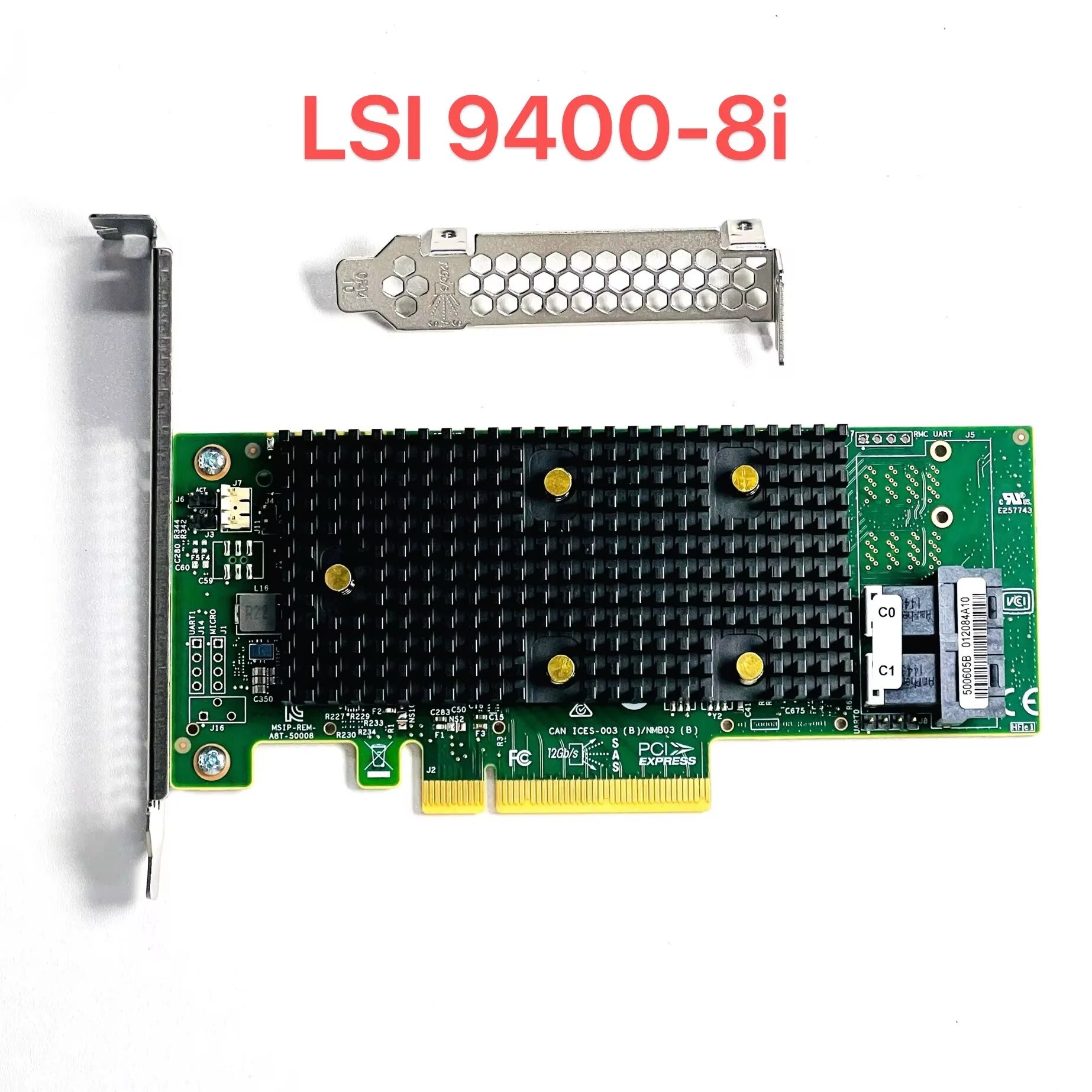 LSI 9400-16i 9400-8i HBA 12 Гбит/с PCIe 16-портовый кабель SAS 9400-8i