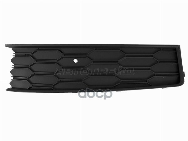 Решетка в бампер Skoda Rapid 20- (Спереди/ Слева/ под ПТФ) Sat арт. ST-30-0029