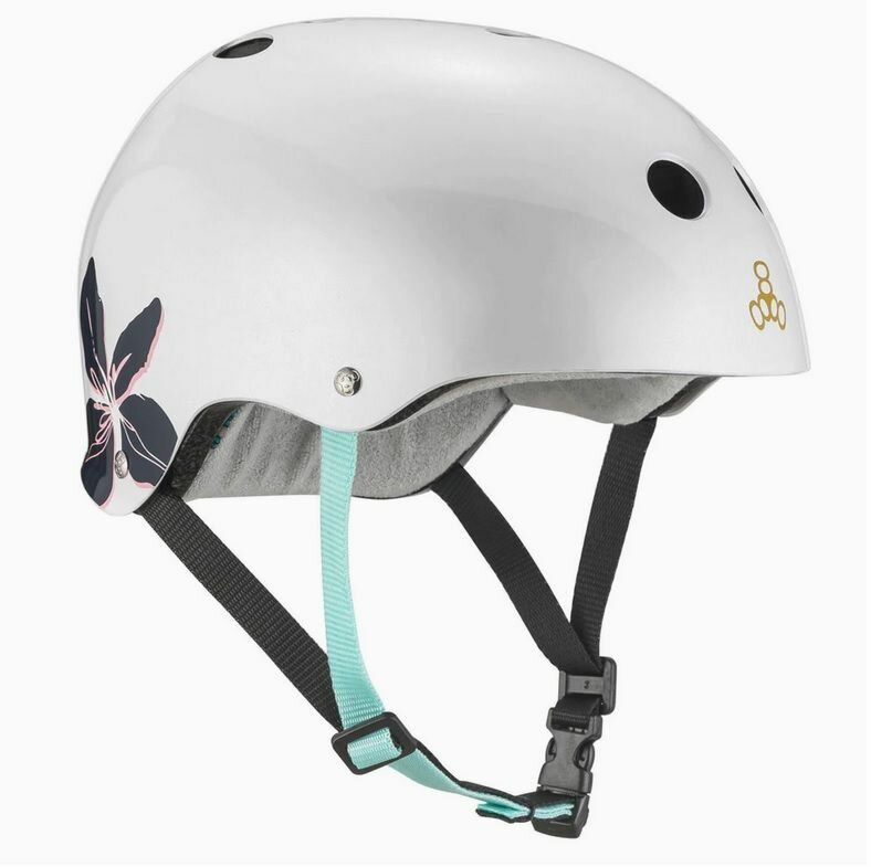 Шлем Triple 8 Certified Sweatsaver Helmet FLORAL