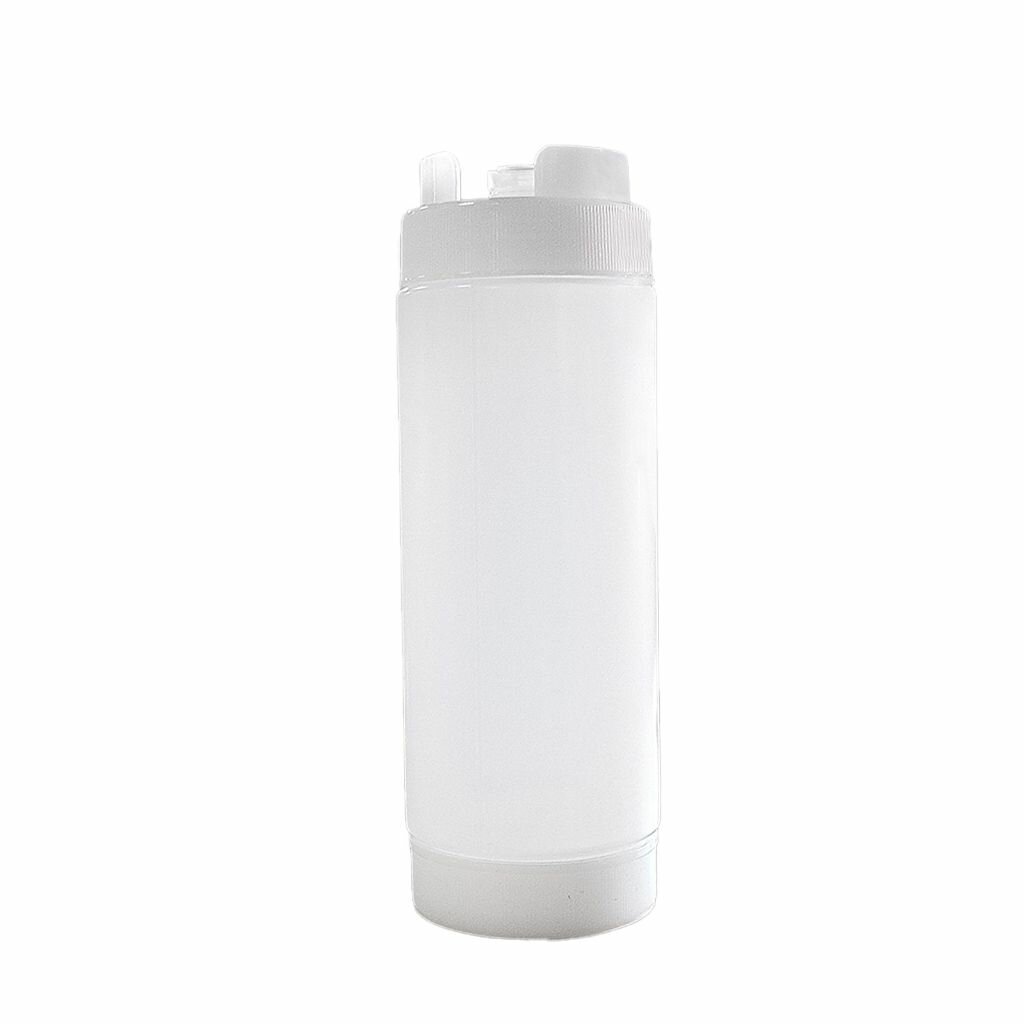 Посуда, Двусторонняя бутылка для соуса - однотонная, 24oz