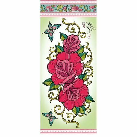 Бумага для декупажа STAMPERIA "Розы", Бабочка, рисовая
