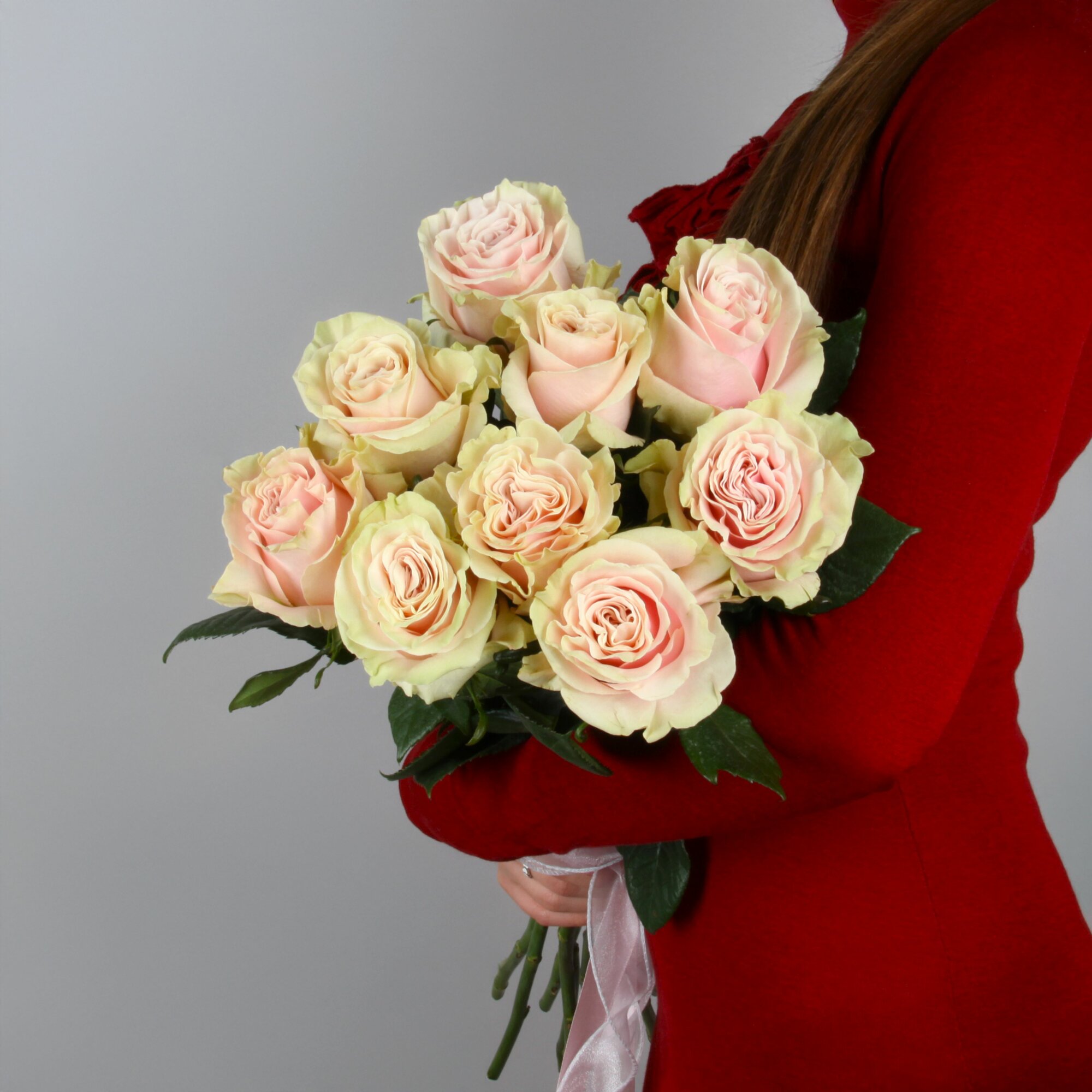 Букет из 9 роз Пинк Мондиаль