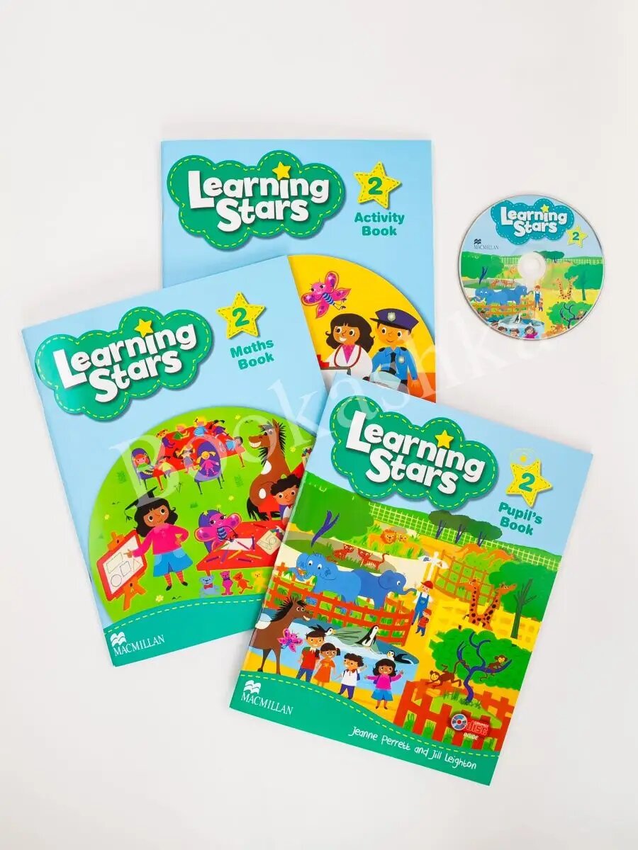Learning Stars 2 Pupil`s Book+Maths Book+Activity Book+CD