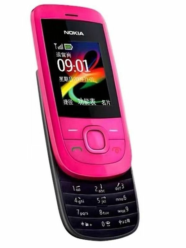 Nokia Мобильный телефон, темно-розовый