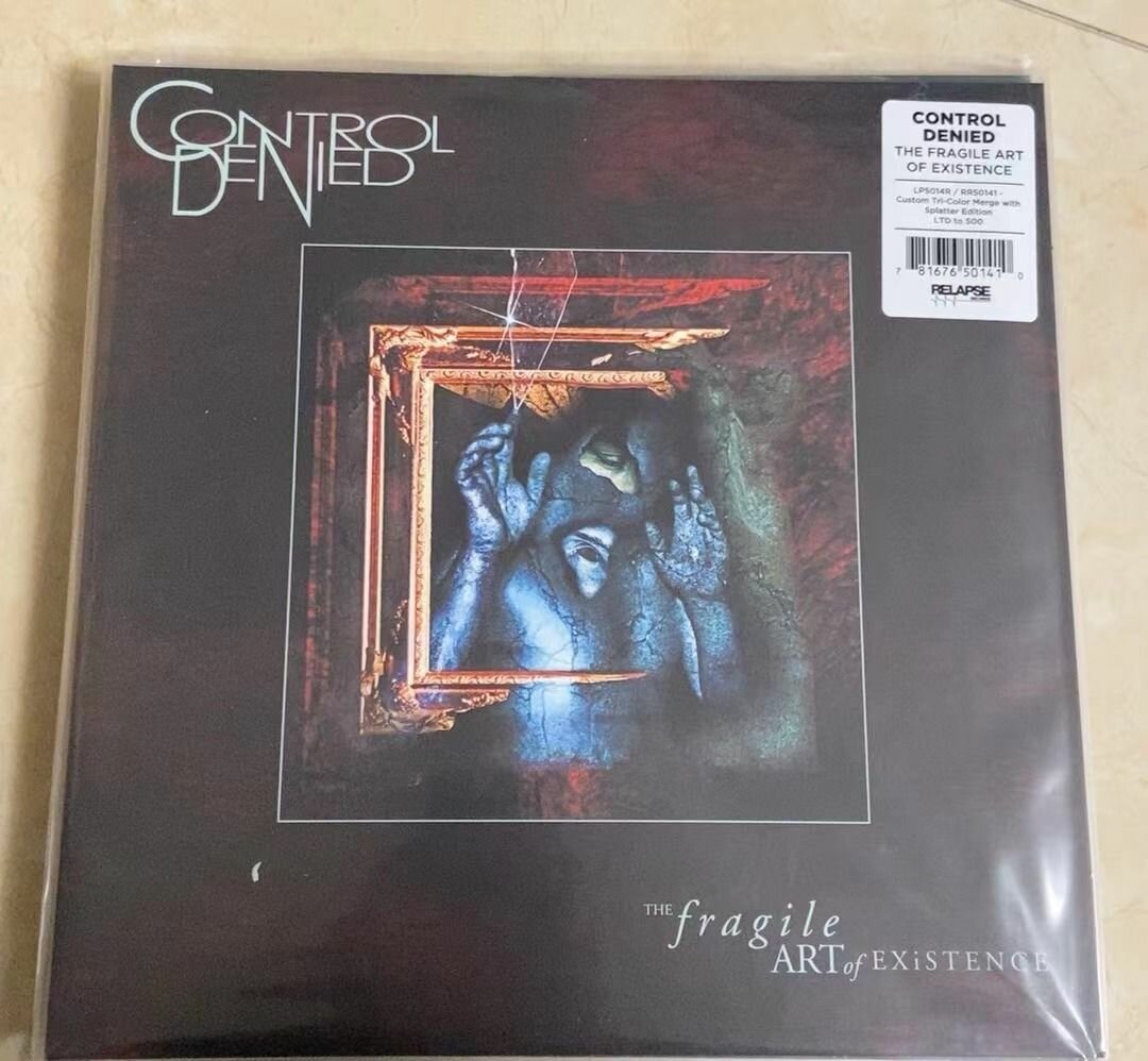 Винтажная виниловая control denied the fragile art of existence 2LP