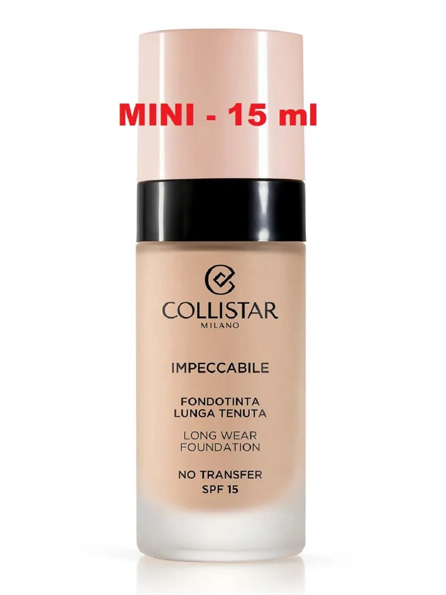 Collistar Трэвел Устойчивый тональный крем Impeccabile 15мл №-2R