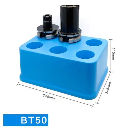 Обрабатывающий центр с ЧПУ BT40 Держатель инструмента BT30 BT50 Ящик для хранения Фреза Чехол BT50