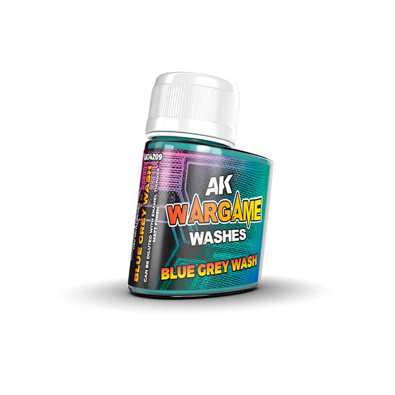 Аксессуар для Warhammer AK Interactive AK WASH Blue Grey AK14209 35ml