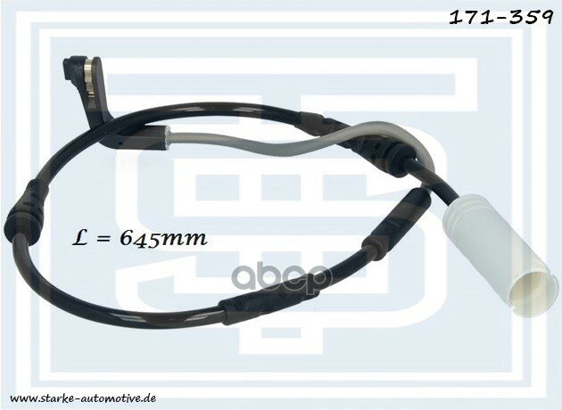 Датчик износа тормозных колодок BMW E84 X1 зад 171-359 STARKE/34356790340 34356790340 STARKE арт. 171359