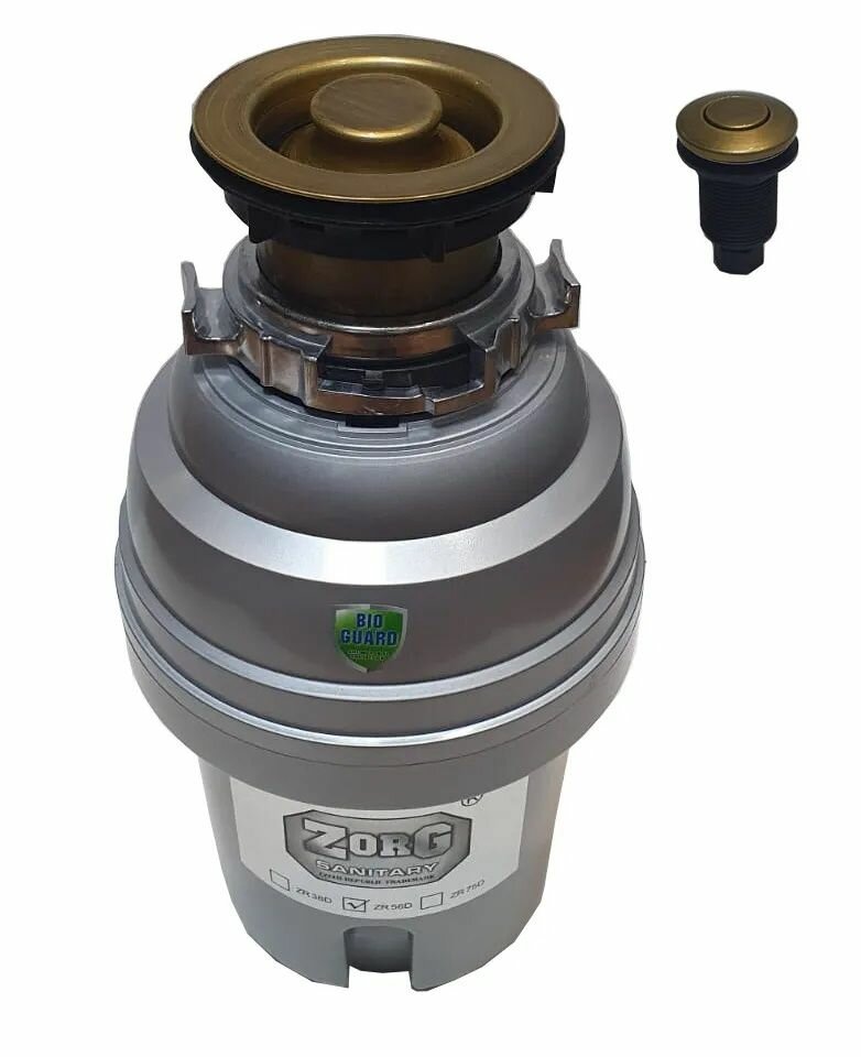Измельчитель пищевых отходов ZORG ZR-38 D BRONZE