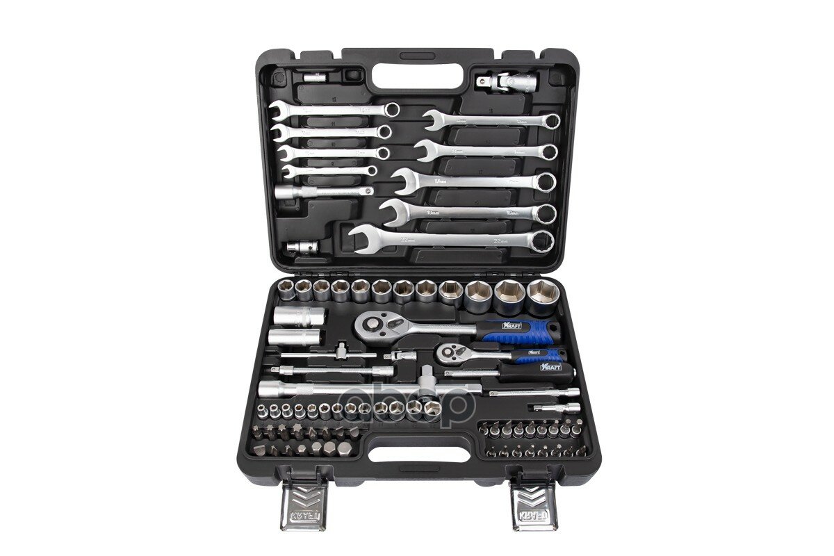Набор инструмента 1/2DR и 1/4DR 82 предмета, Master Kraft арт. KT 701250