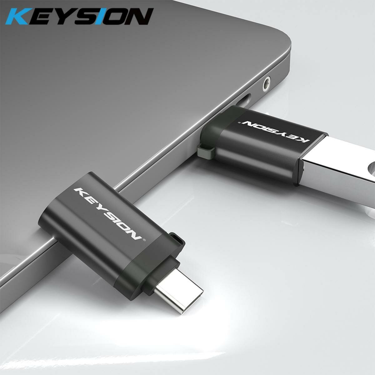 Адаптер KEYSION USB C Type C на USB 3.0 Адаптер Thunderbolt 3 Type-C Кабель OTG для Macbook pro Air Samsung S21 USB OTG