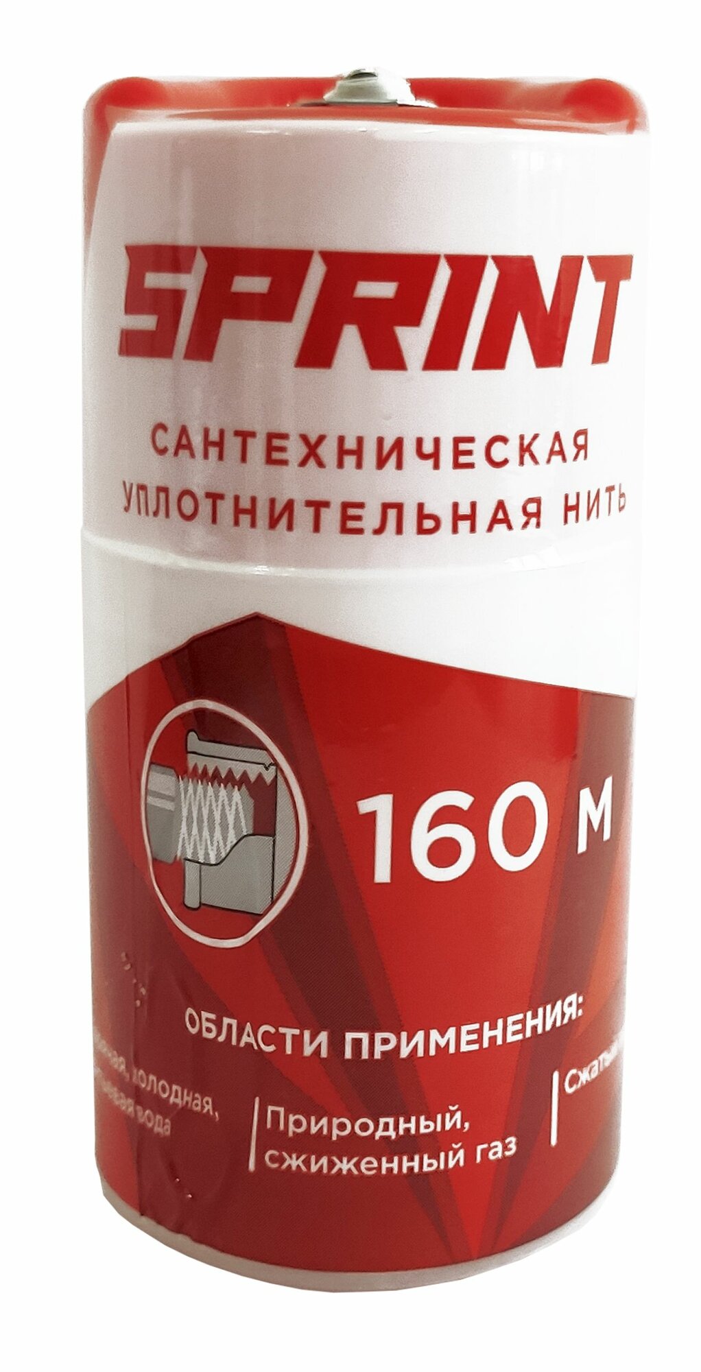 Уплотнительная нить Sprint 160м бокс, блистер — фото 1