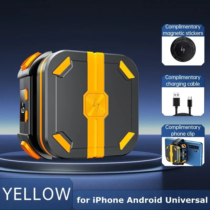 Перезаряжаемый кулер для мобильного телефона, полупроводниковый охлаждающий радиатор с аккумулятором 2000 мАч, для игрового кулера PUBG для iPhone Xiaomi