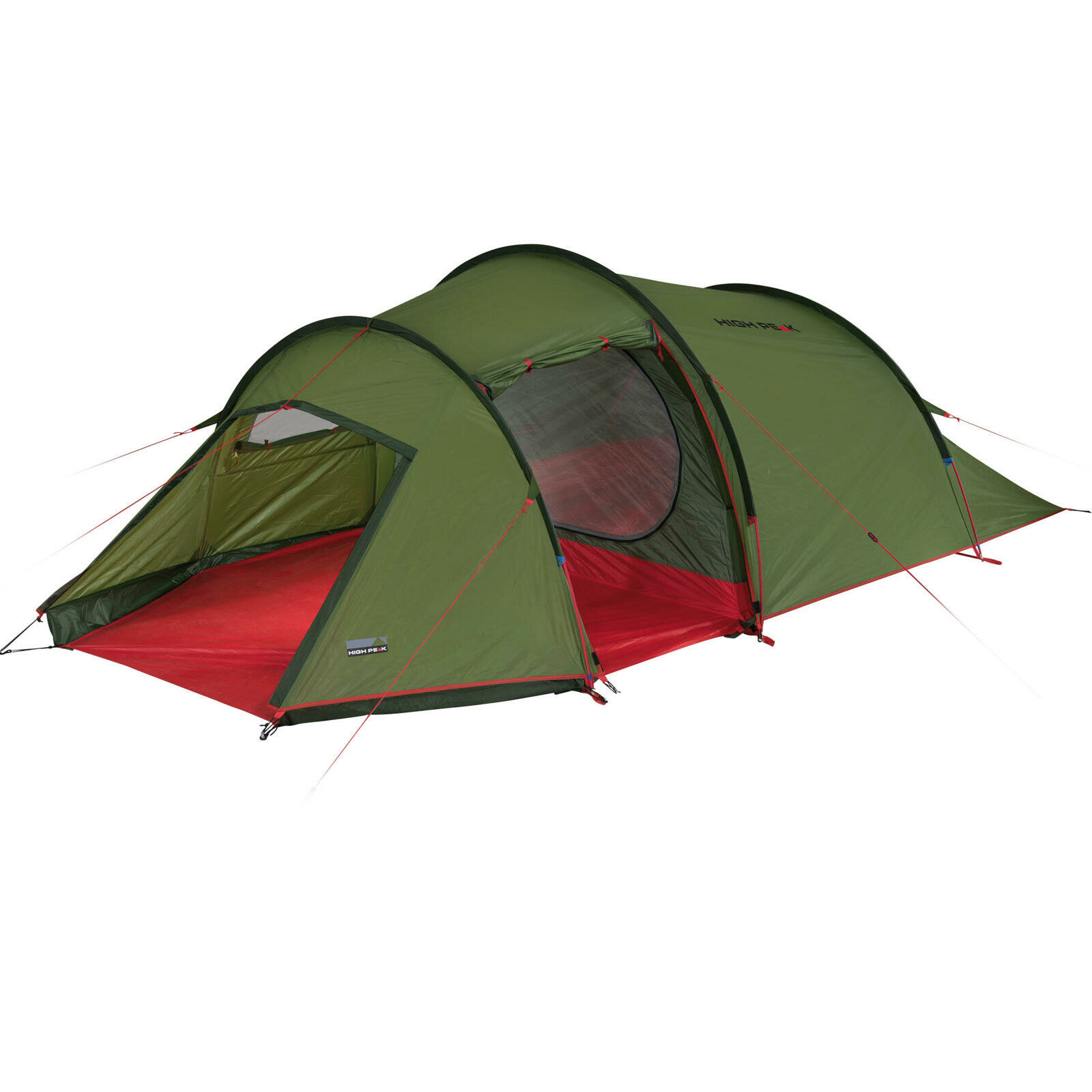 Decathlon Туннельная палатка High Peak Falcon 4 с полом палатки, 2 входами