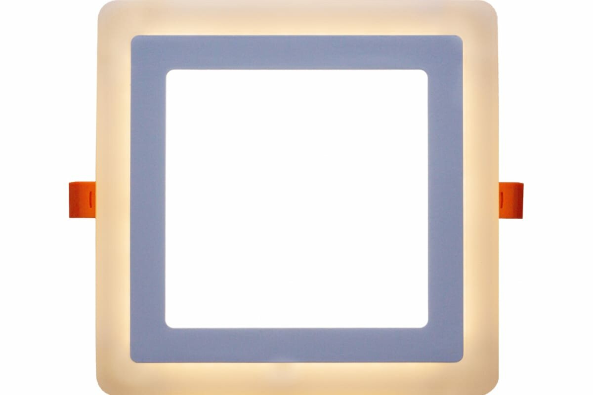 LEEK Светильник светодиодный встраиваемый (квадрат) LE LED 2CLS 16W 3/6K (20) LE061300-0024