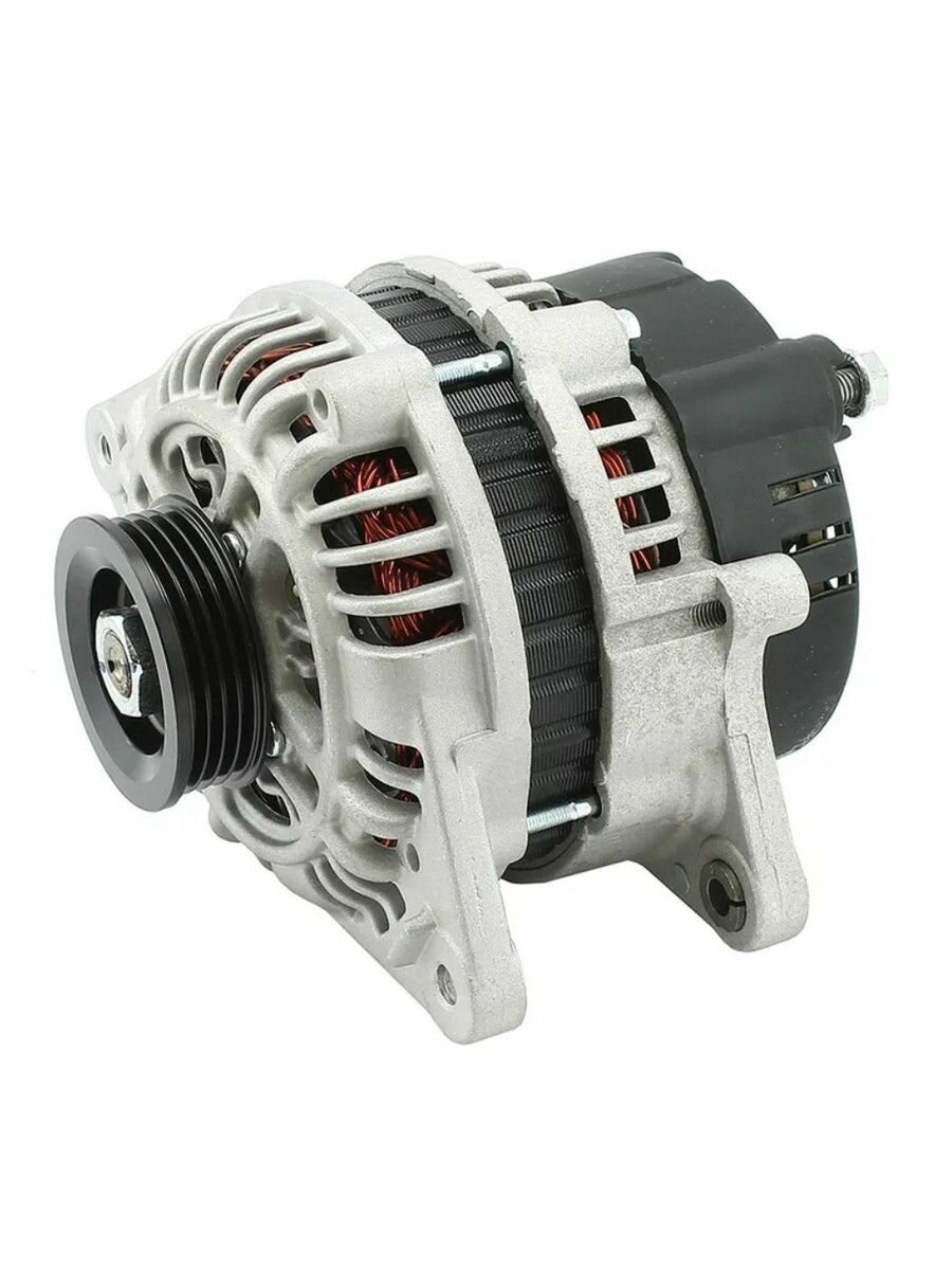 Генератор Kortex KG038, для Hyundai Accent, металл, пластик, серый металлик
