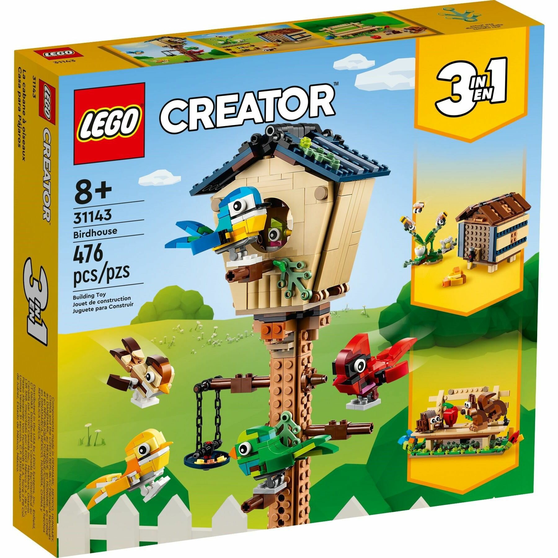 Конструктор LEGO Creator 31143 Скворечник