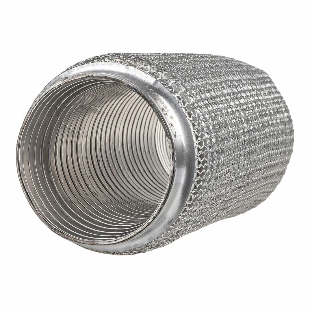 Компенсатор (гофра) выхлопной системы 3х-слойная WIRE MESH 75x200 UNIVERSAL D 75mm L 200mm