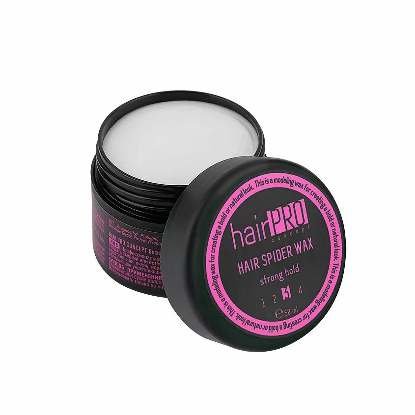 HAIR PRO CONCEPT Воск-паутинка для укладки волос Hair Spider Wax, 50 мл