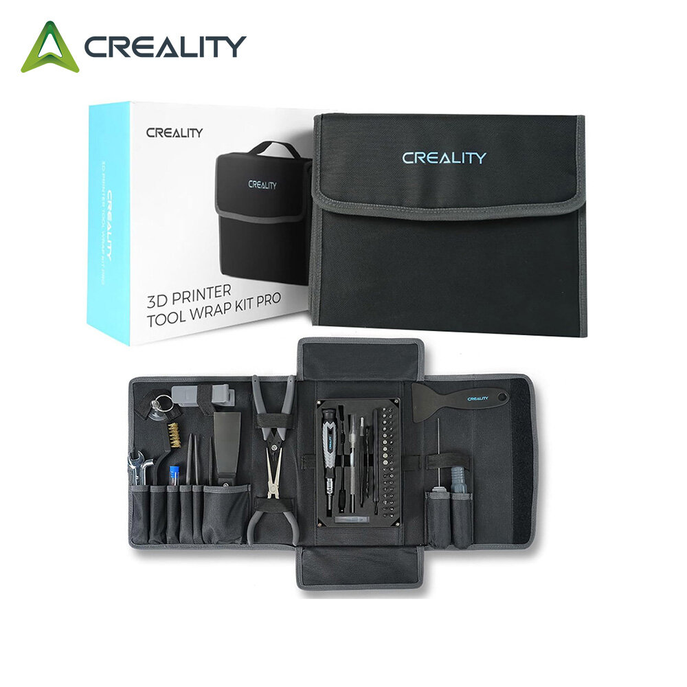 CREALITY 3D PRINTER TOOL WRAP KIT PRO 74 Pcs